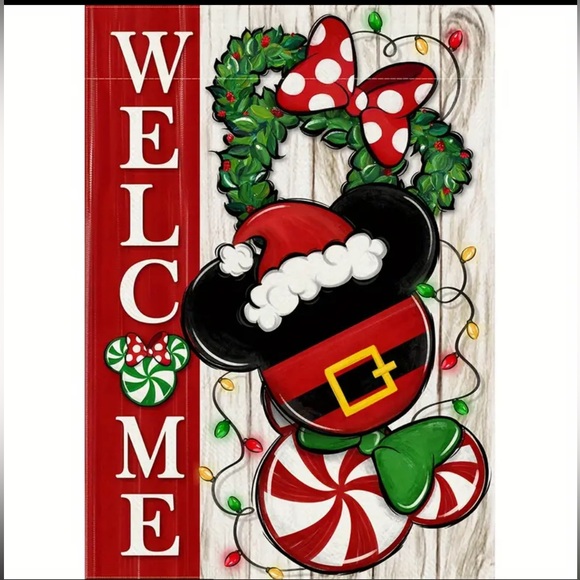 Disney | Holiday | New Disney Holiday Flag | Poshmark